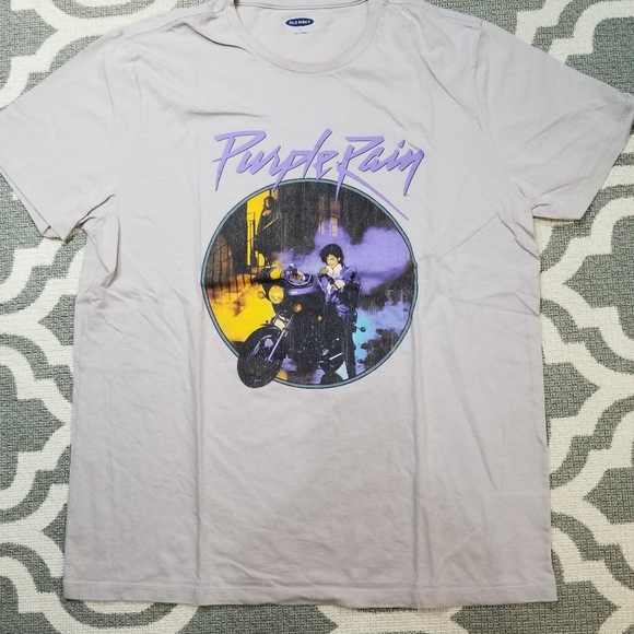 Old Navy | Shirts | Purple Rain Tee Shirt | Poshmark